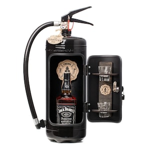 Fire Extinguisher Mini Bar: Personalized Firefighter Gift - Etsy