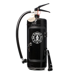 Personalized Fire Extinguisher Mini Bar: Whiskey Gift for Firefighter ...