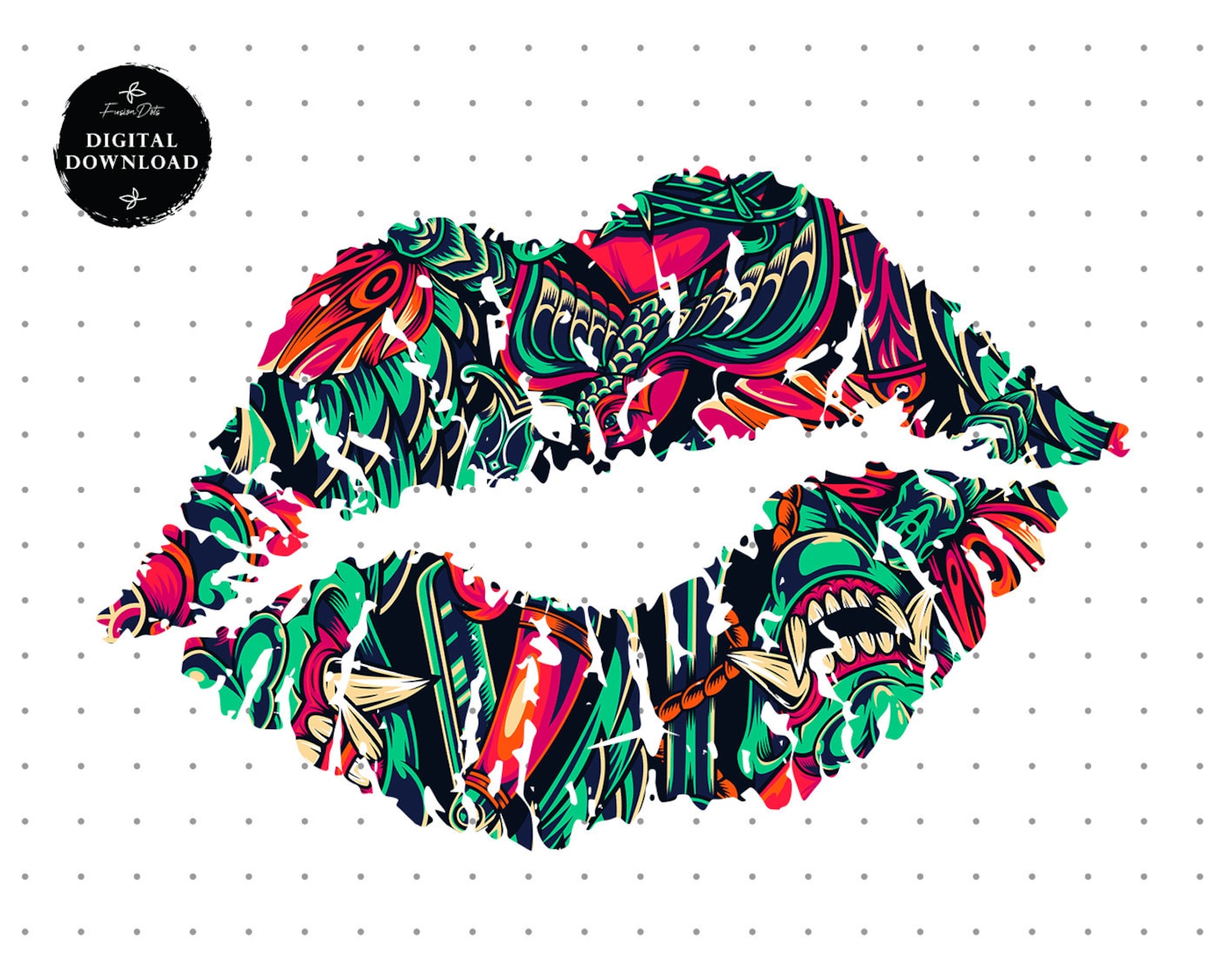 50 Lips Clipart Bundle Lips Sublimation PNG Lips PNG - Etsy
