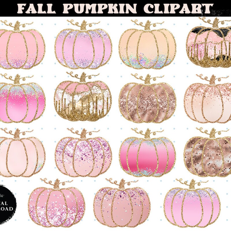 Pumpkin Clipart - Etsy
