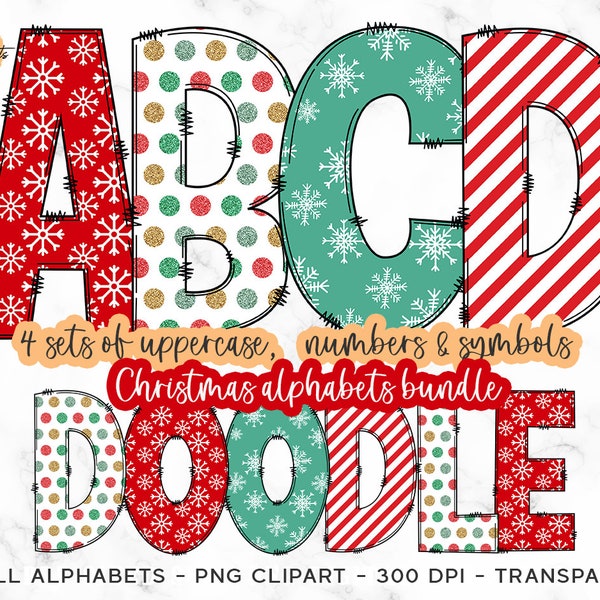 Christmas Doodle - Etsy