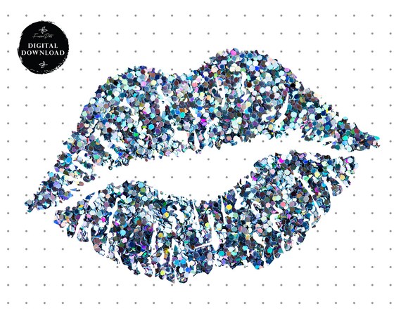 Png Lips Clipart Glitter Print Design Sublimation PNG File Digital ...