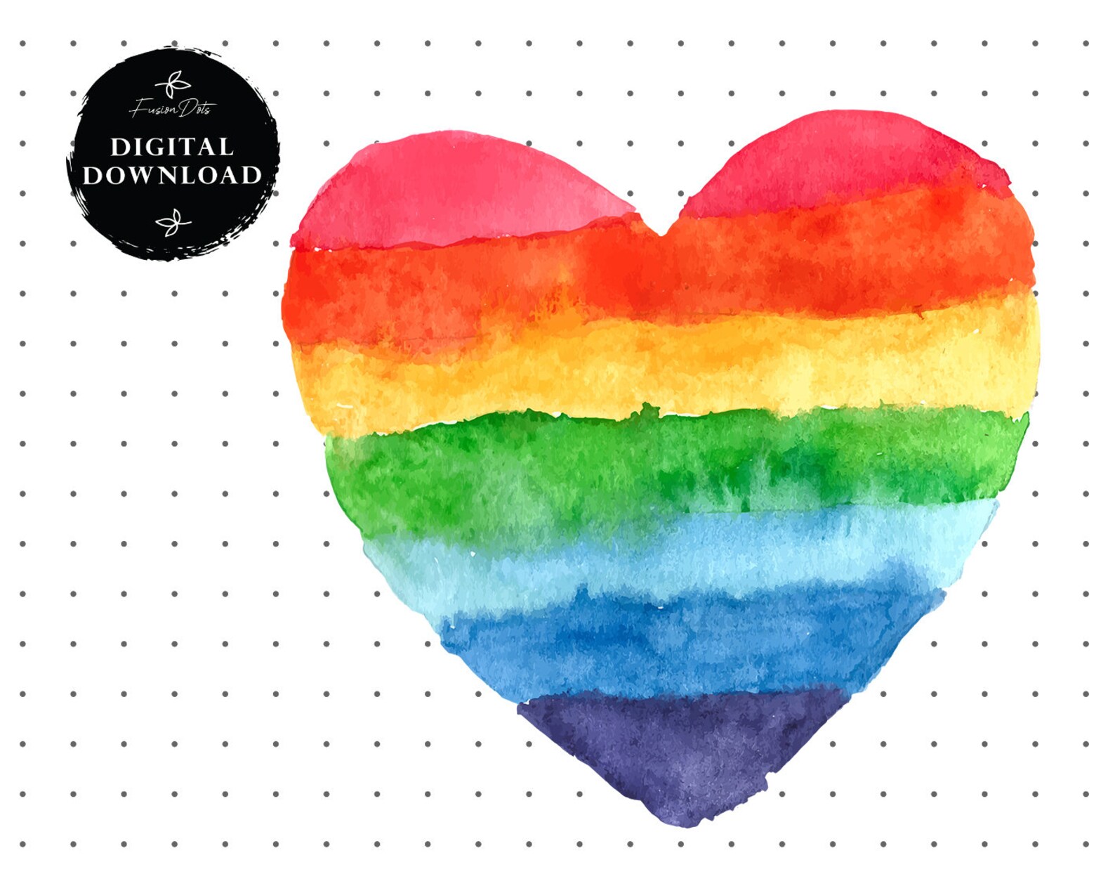 10 Rainbows Clipart Sublimation Design Rainbows Pastel - Etsy