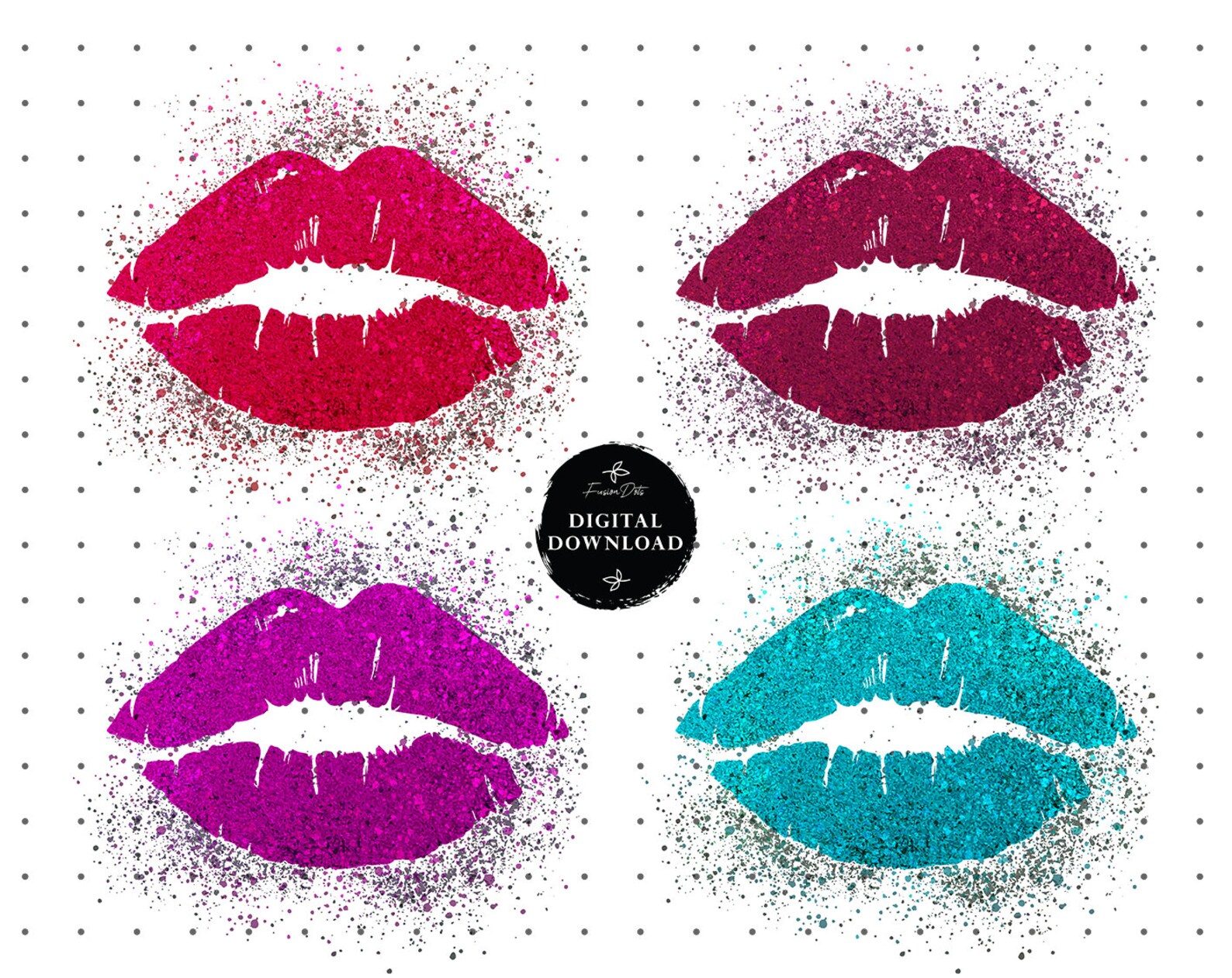 51 Lips Clipart Bundle Lips Sublimation Lips PNG Handmade - Etsy Canada