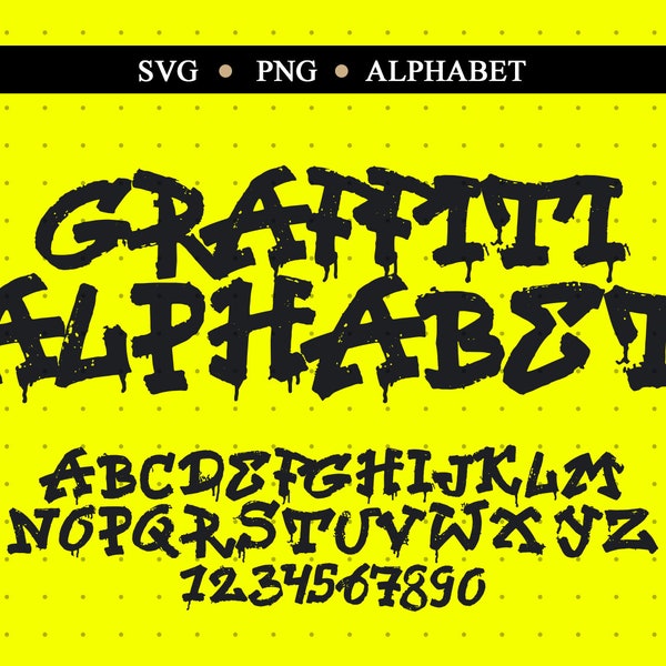 Graffiti Alphabet - Etsy