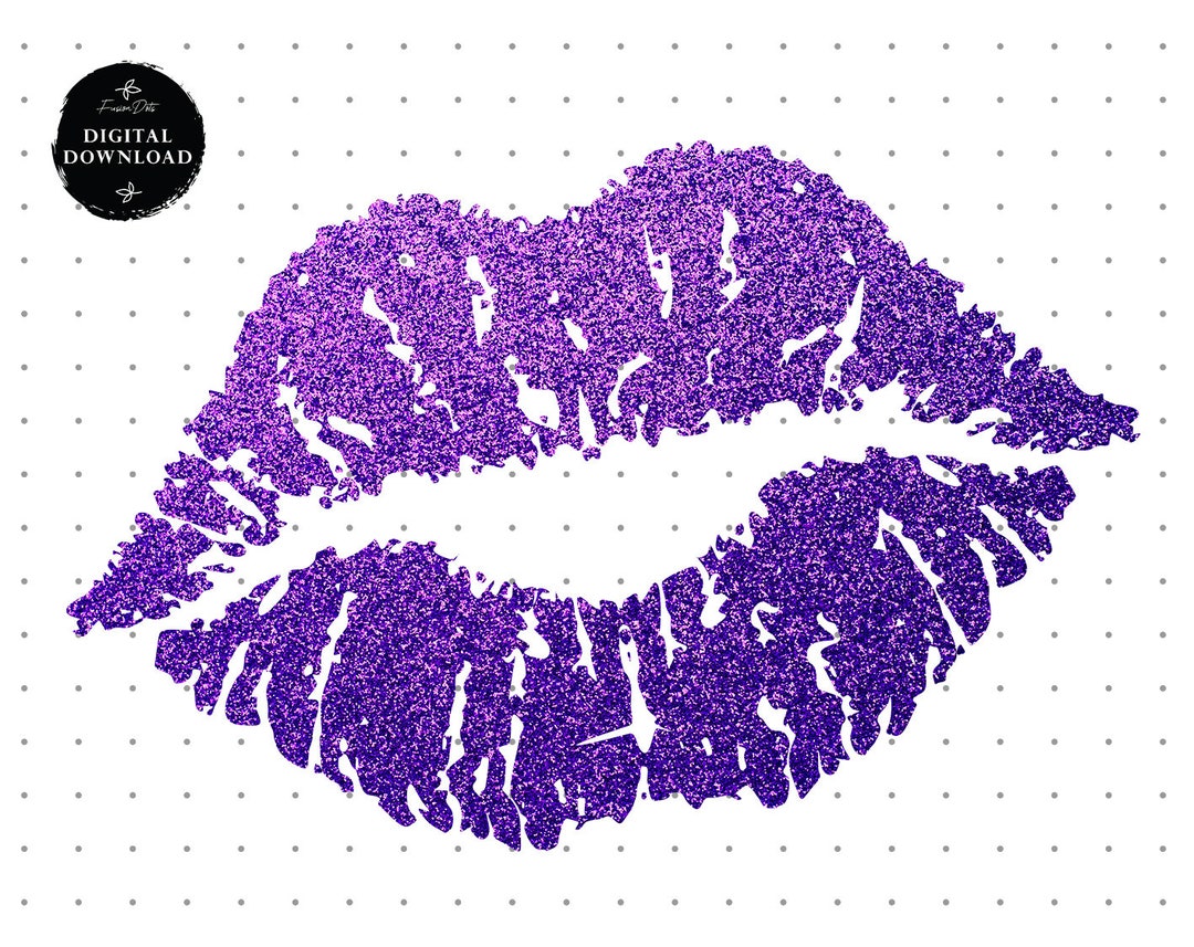 Glitter Lips Clip Art PNG, Sparkling Lips Clipart (digital Download) - Etsy