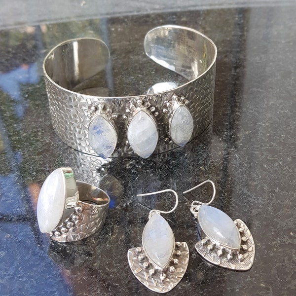 Moonstone Jewelry - Etsy