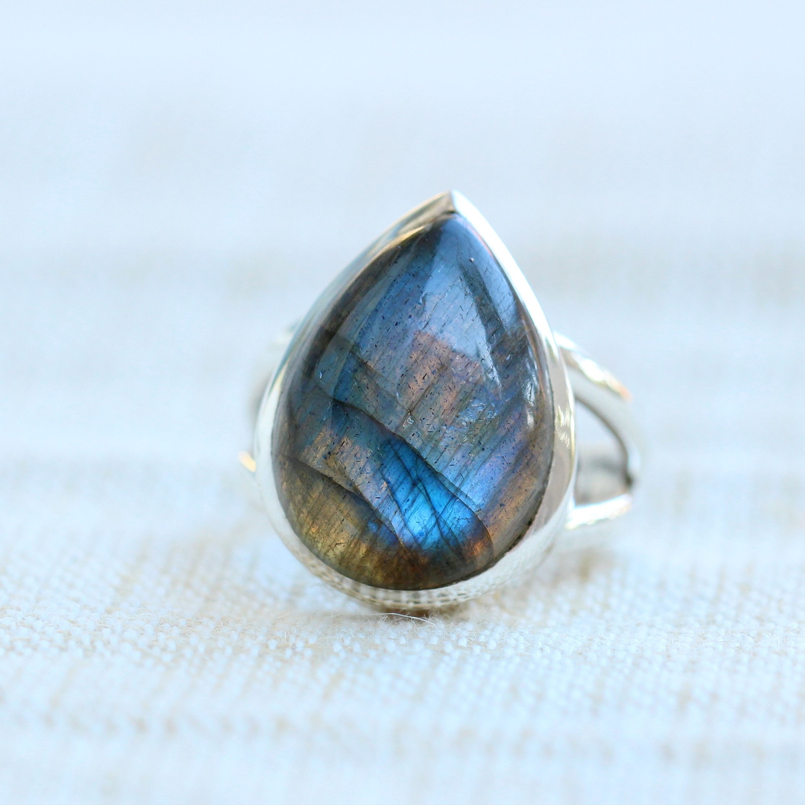 Labradorite Ring Mens Jewelry Sterling Silver Ring Unisex - Etsy
