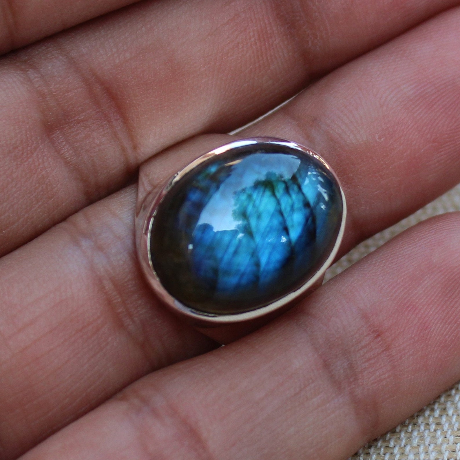 Labradorite Ring, Mens Jewelry, Sterling Silver Rings, Unisex Jewelry ...