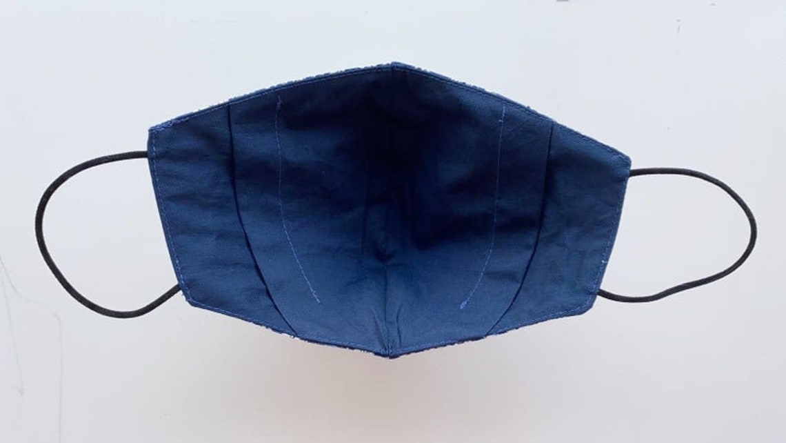 Cotton Face Mask Japanese Cloud Cotton Print Reusable 3 - Etsy UK