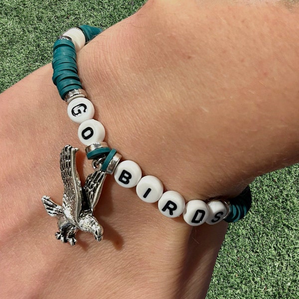 Philadelphia Eagles Beads - Etsy