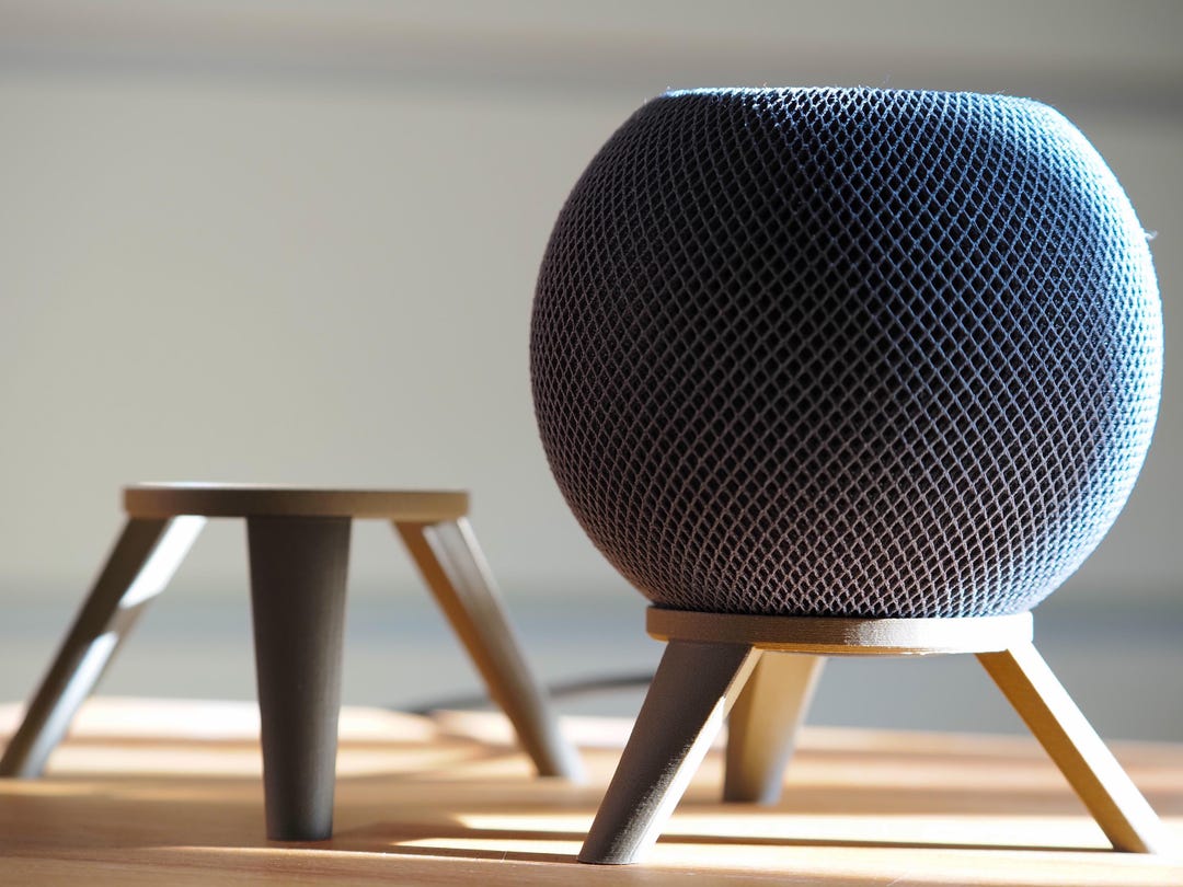 Stylish 3D Printed HomePod Mini Stand - HomePod Mini (2020) Stand ...