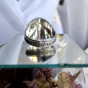 Orthodox Silver Signet holy Trinity Ring, Orthodox Jewelry Made of 925 ...