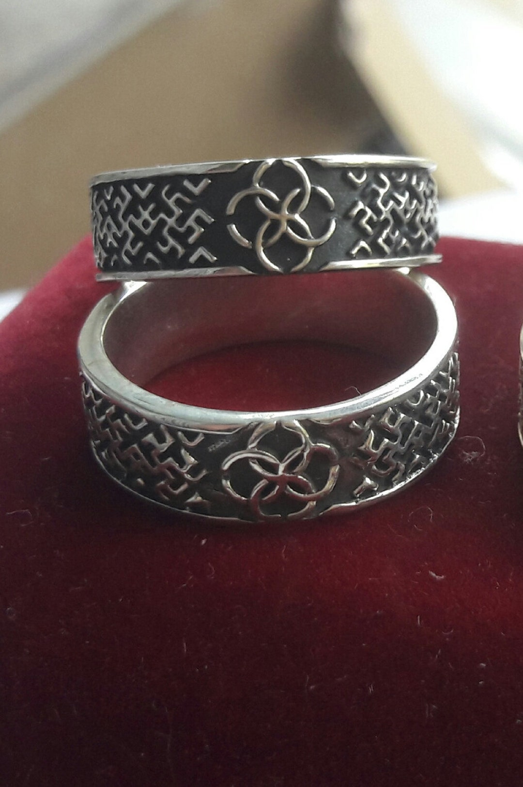 Slavic Rings Wedding Sterling Silver/gold Slavic Rings/ring Slavic ...