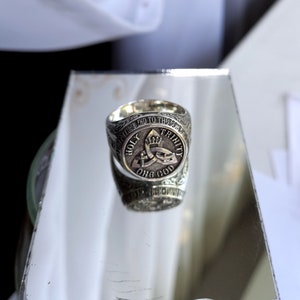 Orthodox Silver Signet holy Trinity Ring Orthodox - Etsy