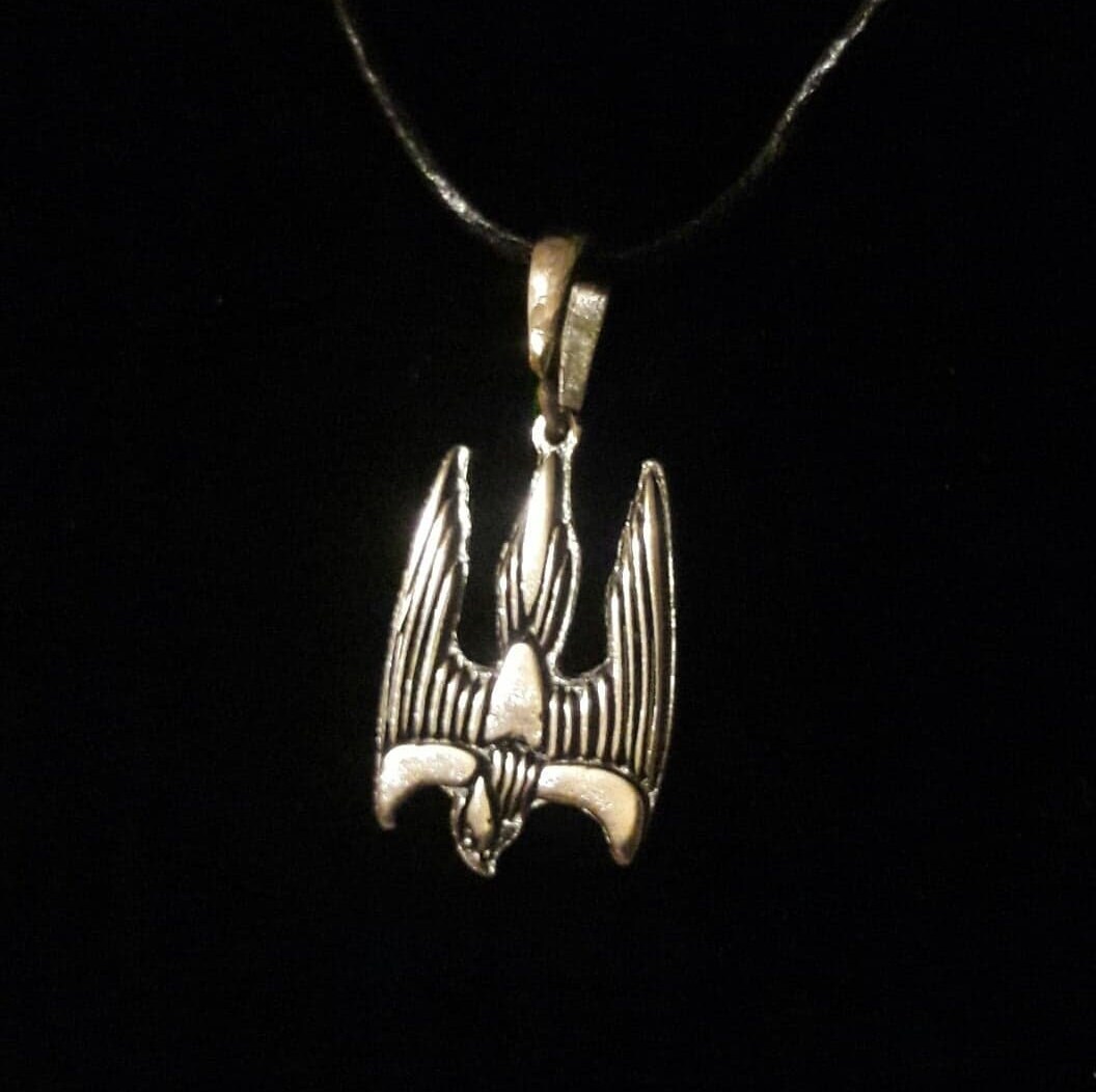 Hawk Pendant in Silver/ Bird of Prey Eagle/ Falcon Necklace - Etsy