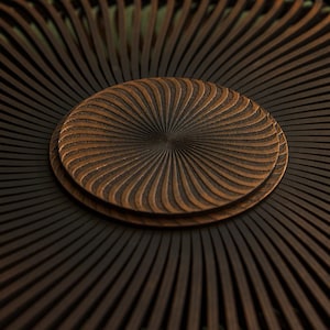 Running Mandala 3D Multilayered "whisper of the Universe" Led Lamp Wall ...