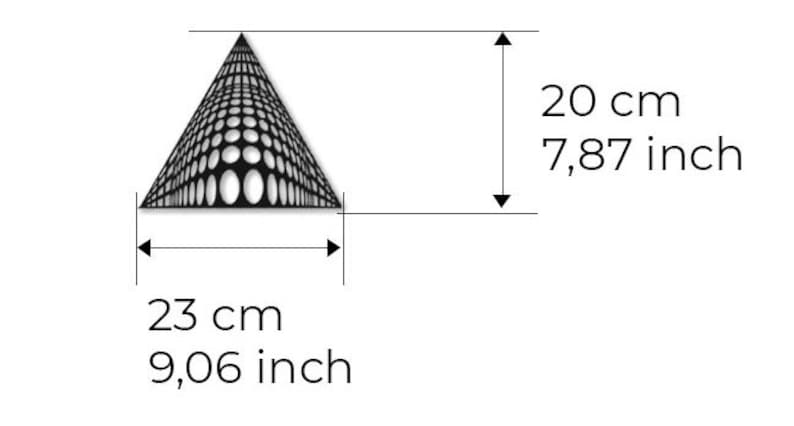 Elements of Wall Decorative Panels Triangle 23x20 Cm - Etsy