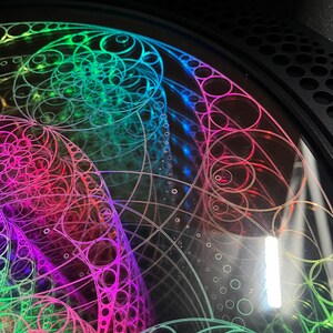 Infinity Mirror "Іnfinity Multiverse". Sacred Geometry Wall Art. - Etsy