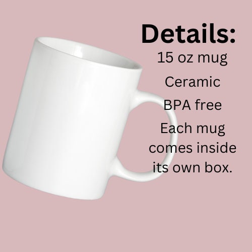 Create Your Own Coffee Mug - 15 Oz, Custom Coffee Mug - Etsy