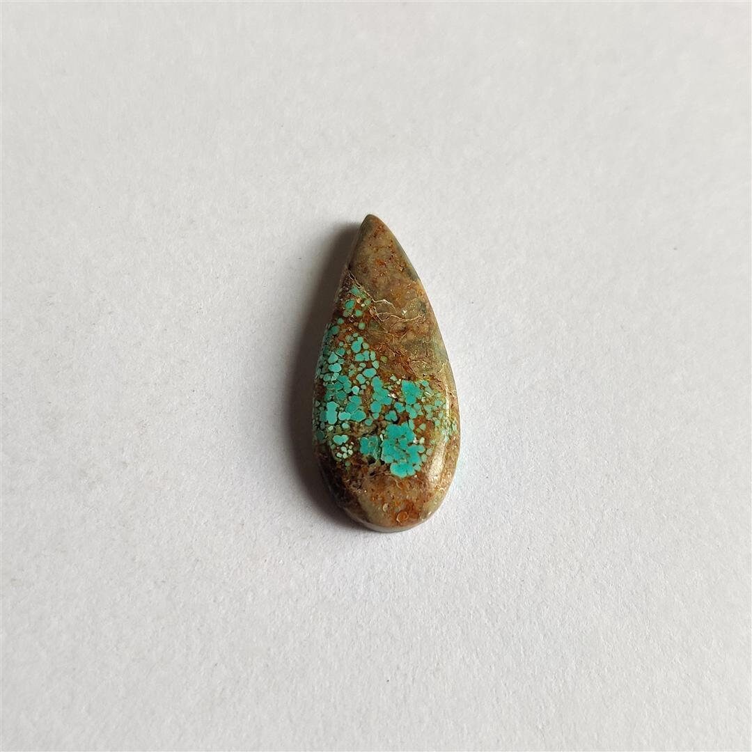 Number 8 Mine Turquoise | Number 8 Turquoise Smooth Cabochon ...