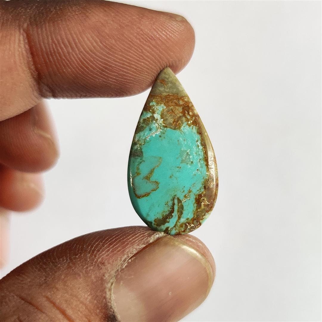 Number 8 Mine Turquoise | Number 8 Turquoise Smooth Cabochon ...
