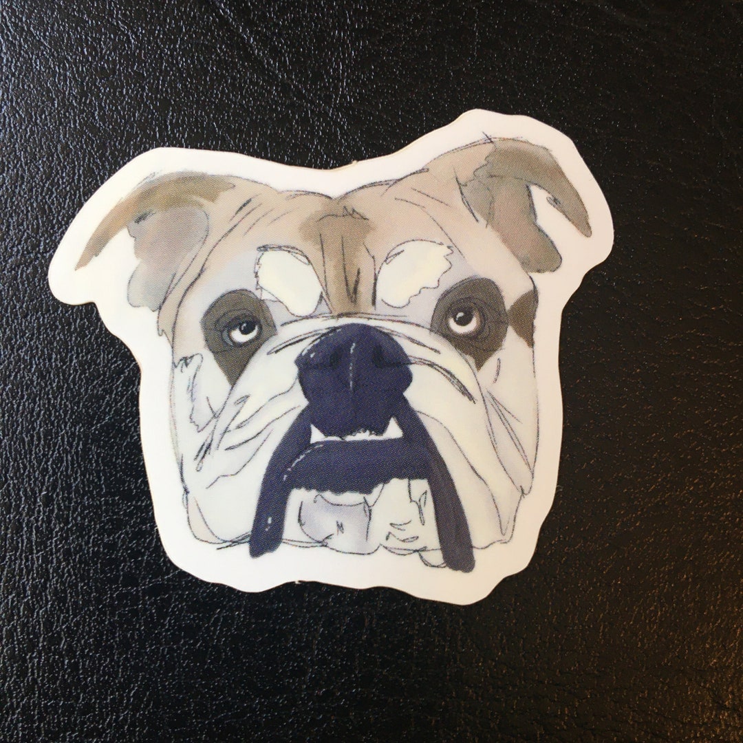 Cute English Bulldog Good Boy Stickersave 10% When You Buy 2 or More ...