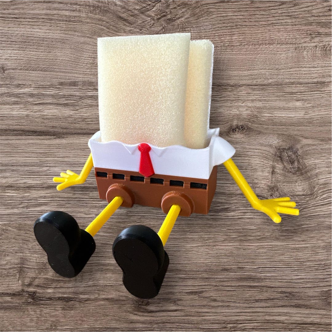 Sponge Bob Sponge Holder / Cute / Funny - Etsy