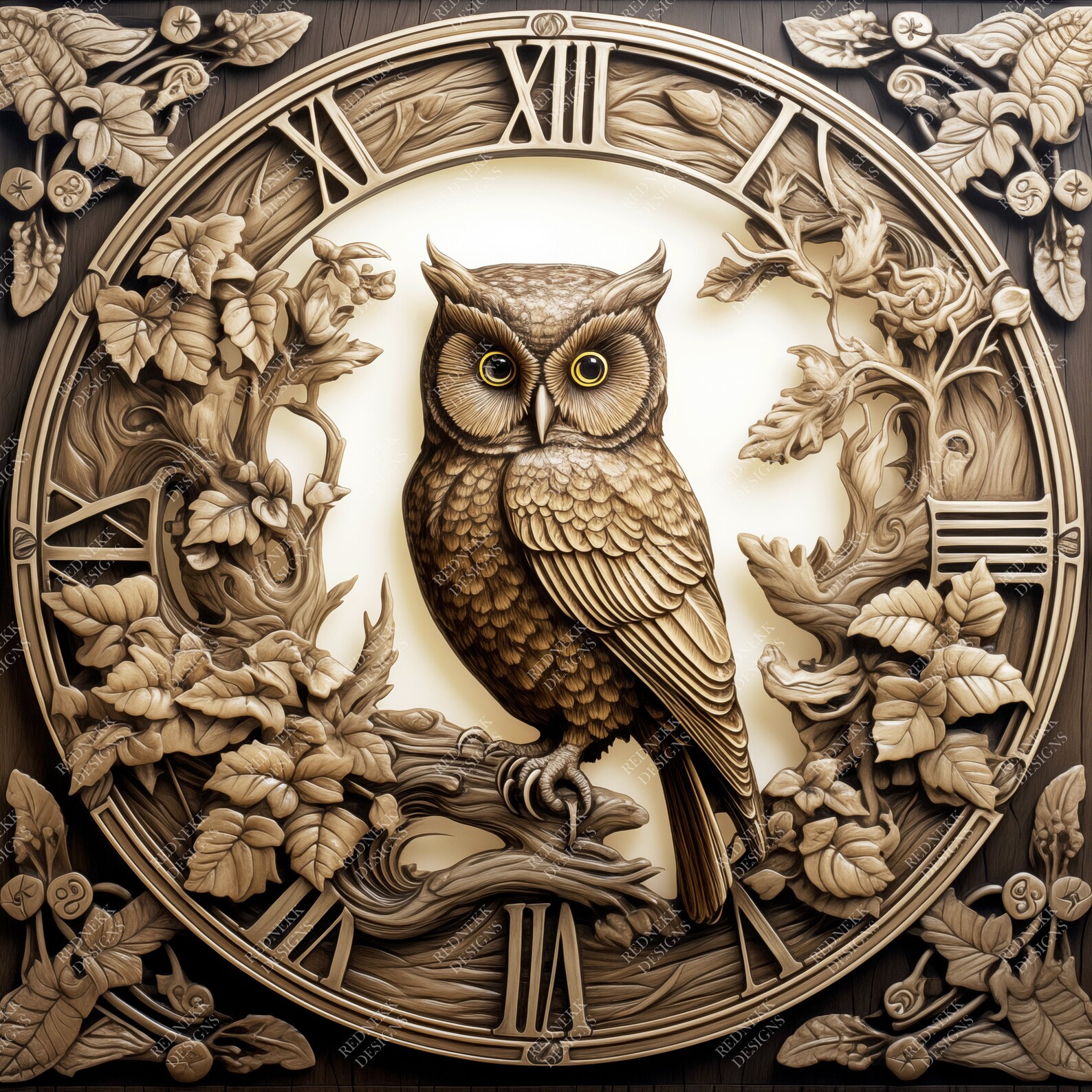 3D Illusion Owl | Laser Engraving File PNG | Lightburn File | Owl 08 - Etsy