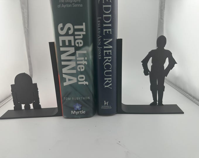 Bookends, AT AT on a Leash, Metallic Silver - Etsy Australia
