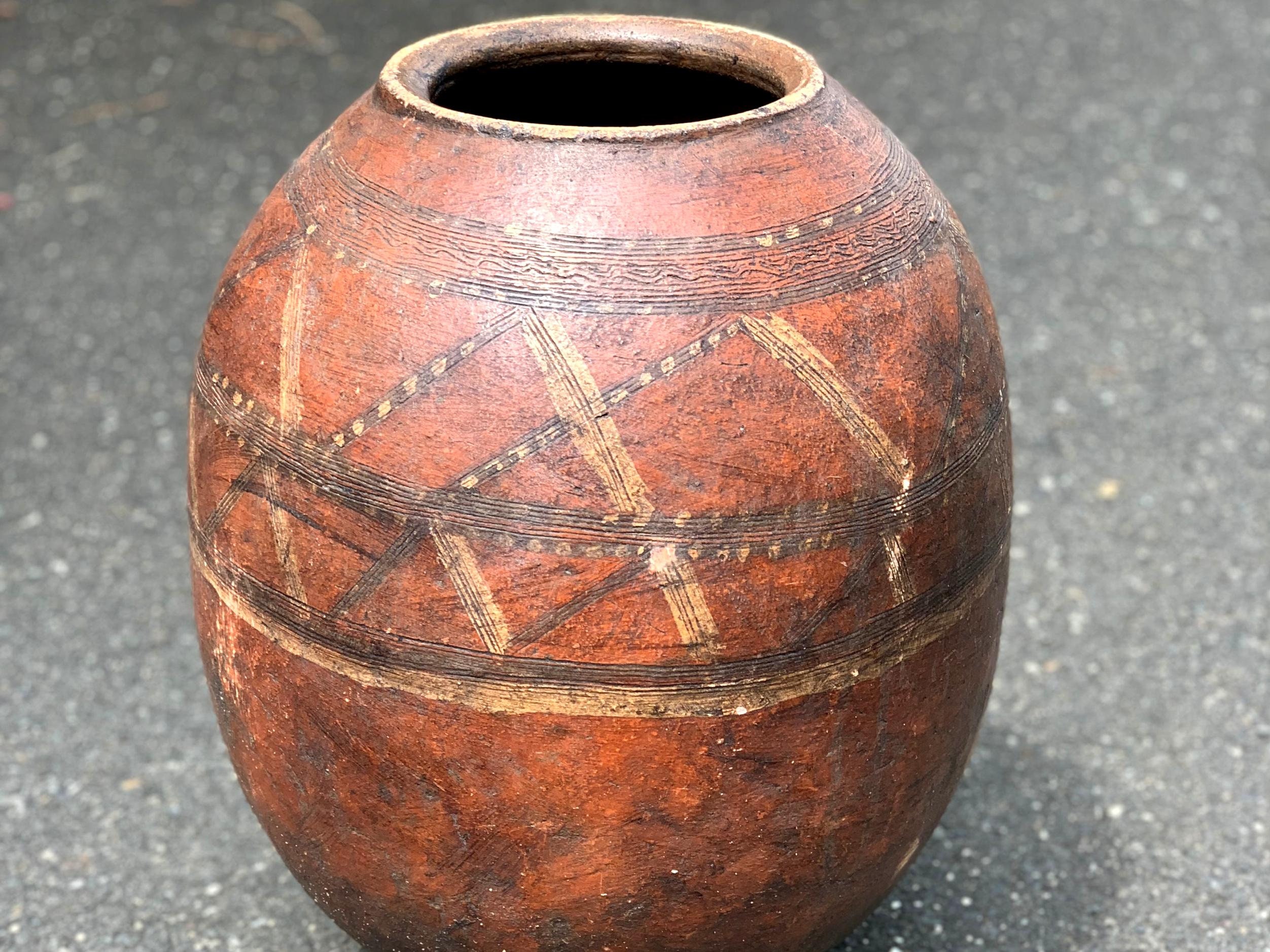 Traditional African Clay Pots Untitled (Early Vessel) | Modern