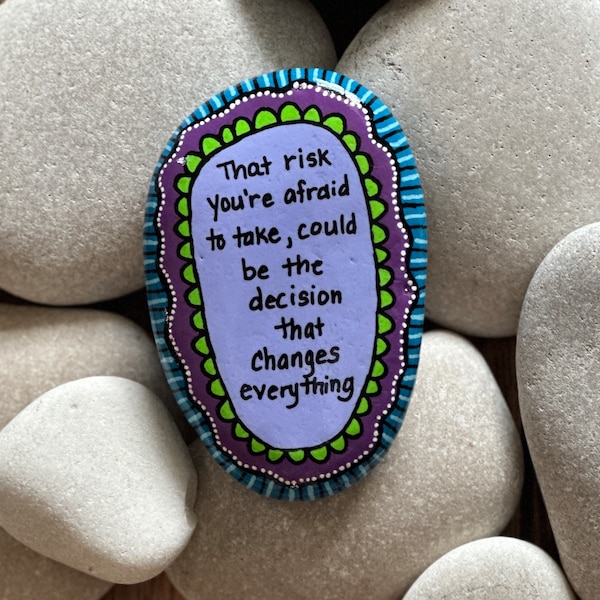 Painted Rocks Inspirational - Etsy