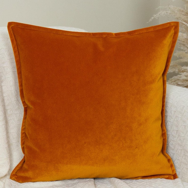Orange Throw Pillow - Etsy