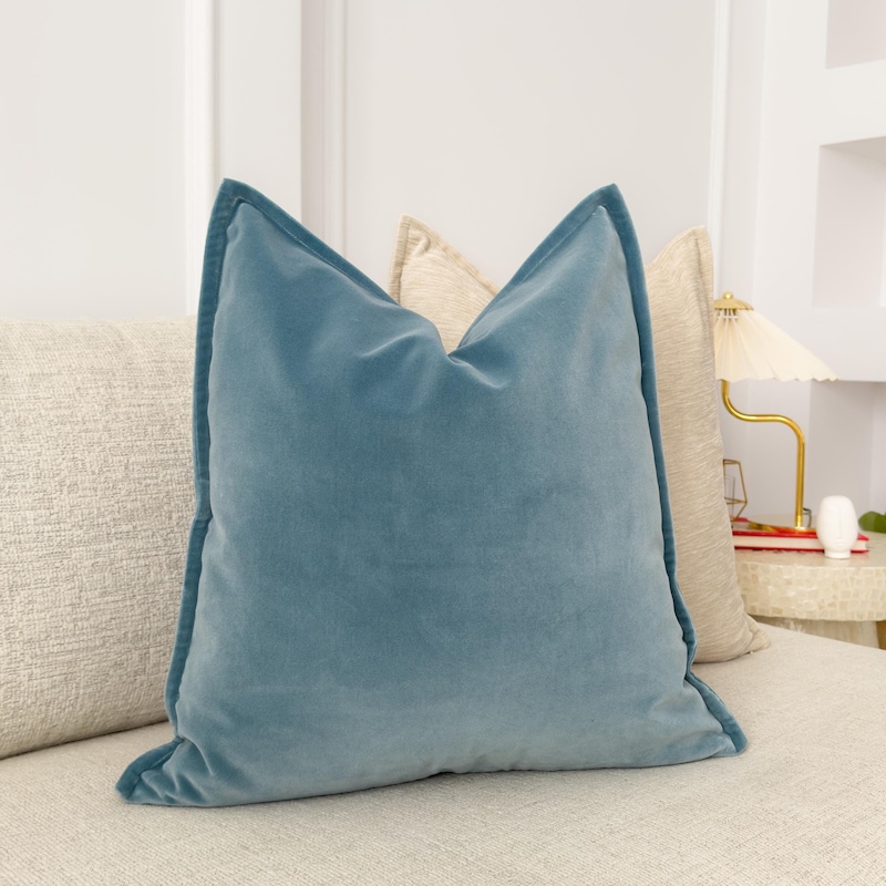 Duck Egg Cushion Large - Etsy UK