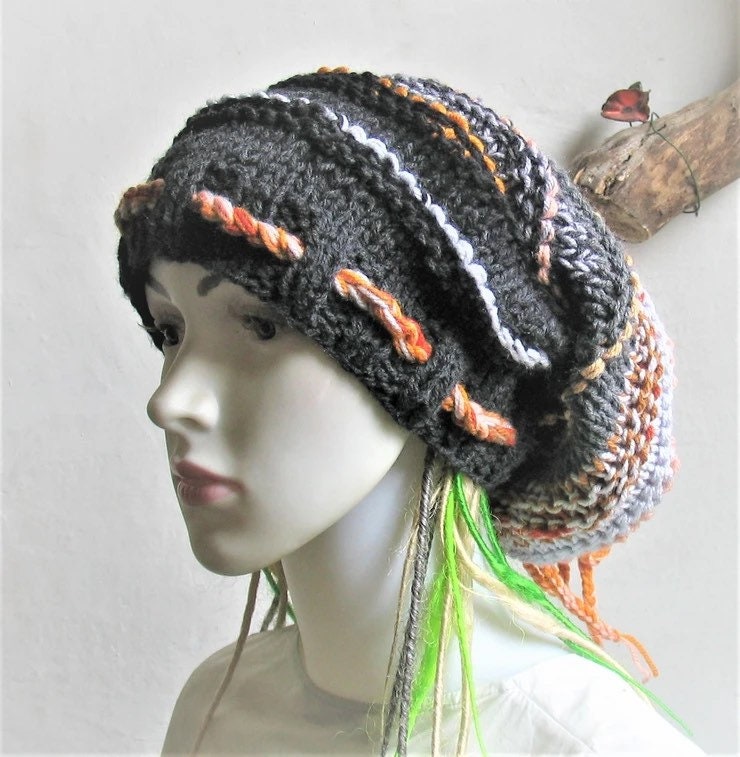 Knit Women Men Headbands Tube Dreads Wrap Dread Sock Dreadlock Beanie ...