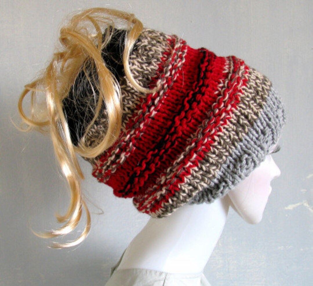 Knit Women Men Dreads Long Tube Hat - Etsy