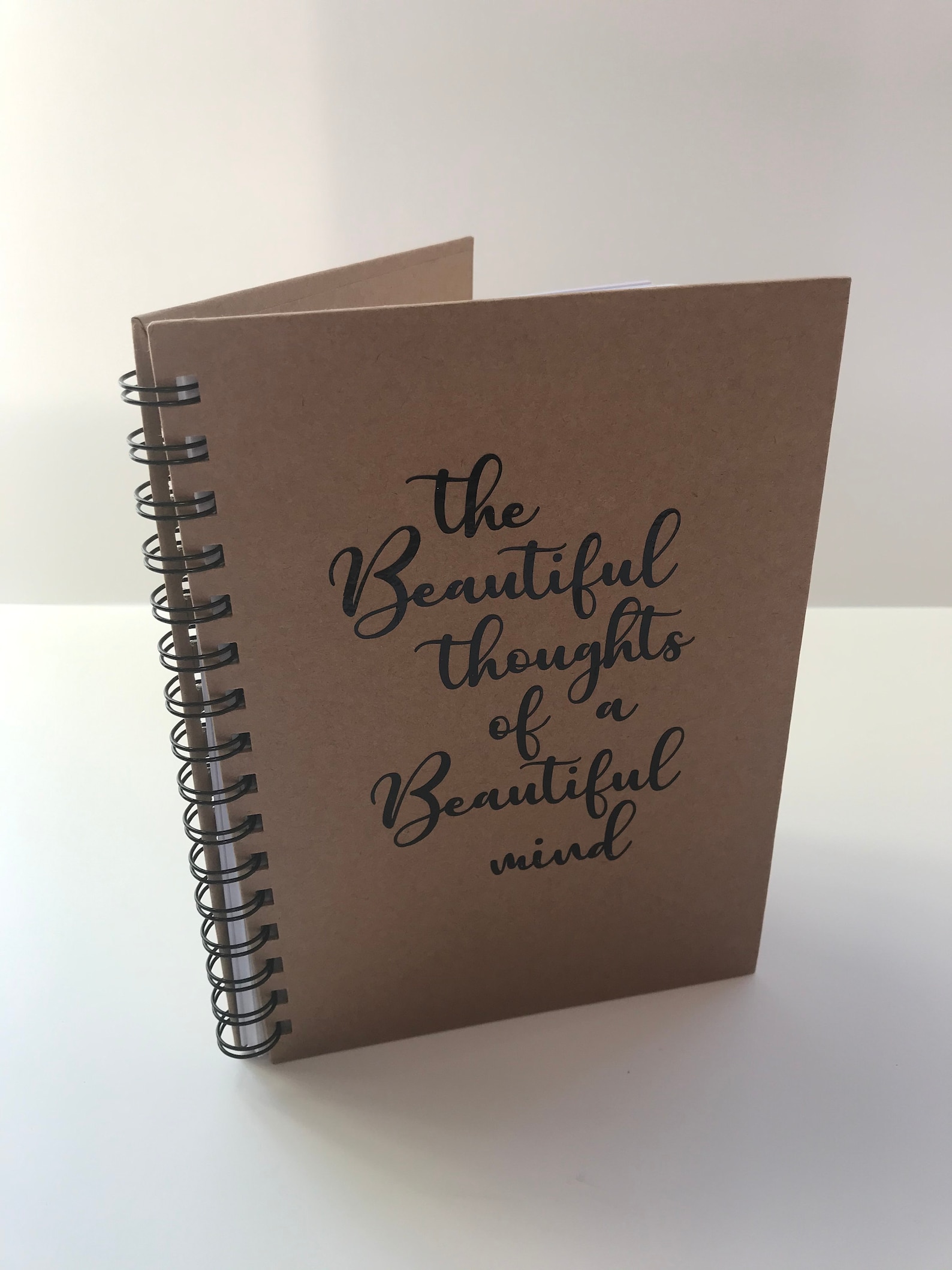 Personalised Diary Beautiful Thoughts A5 Personalised Spiral - Etsy