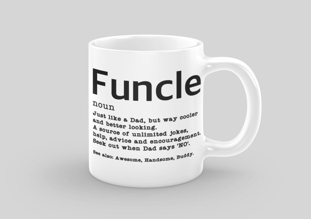 Uncle Mug Fathers Day Gift Funcle Cup Birthday Mug - Etsy UK