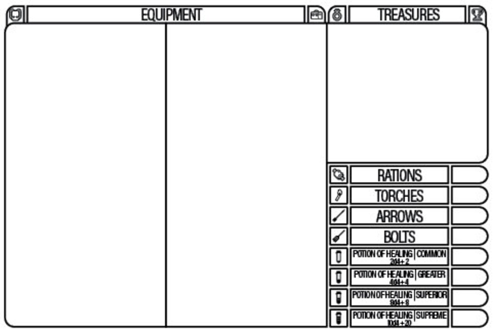 2020 Character Sheets: Five Sheet Edition - Etsy