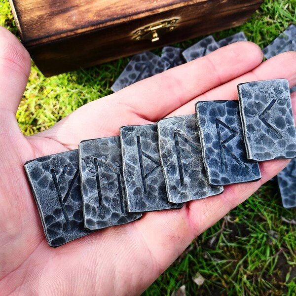 Metal Runes - Etsy