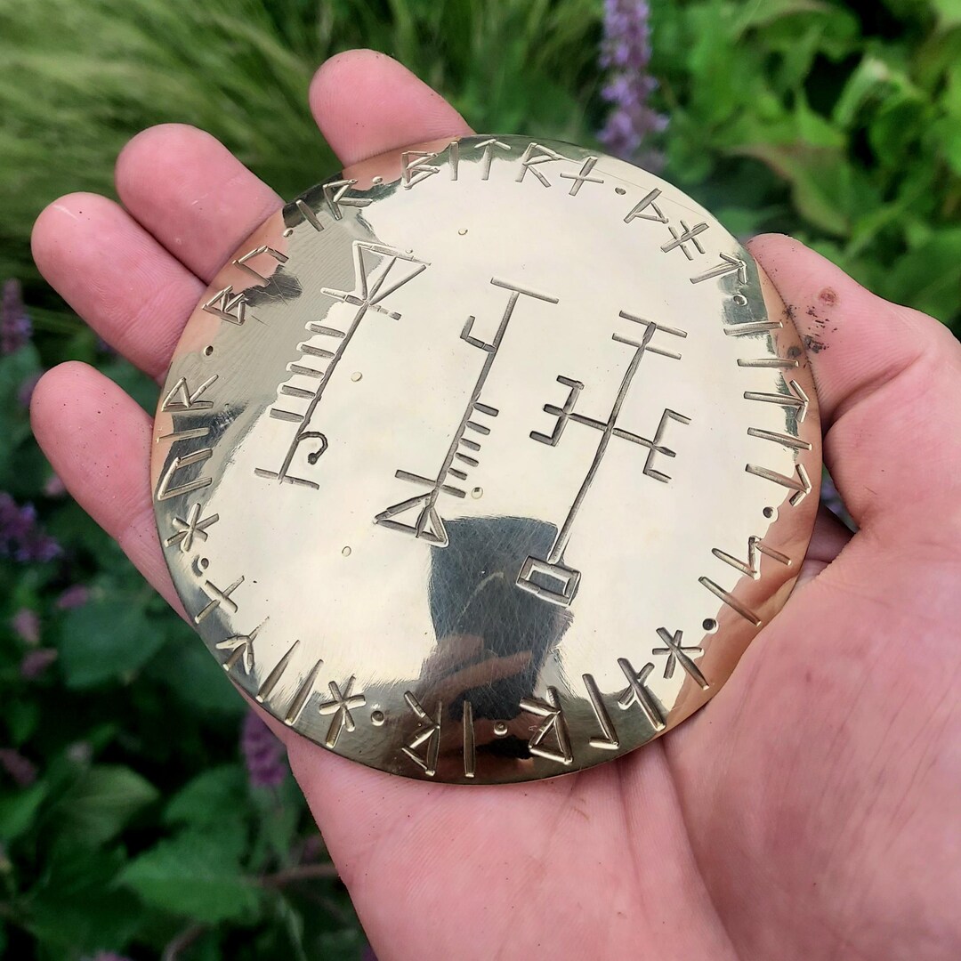 Forged Rune Charm for Protection of the Home - Etsy