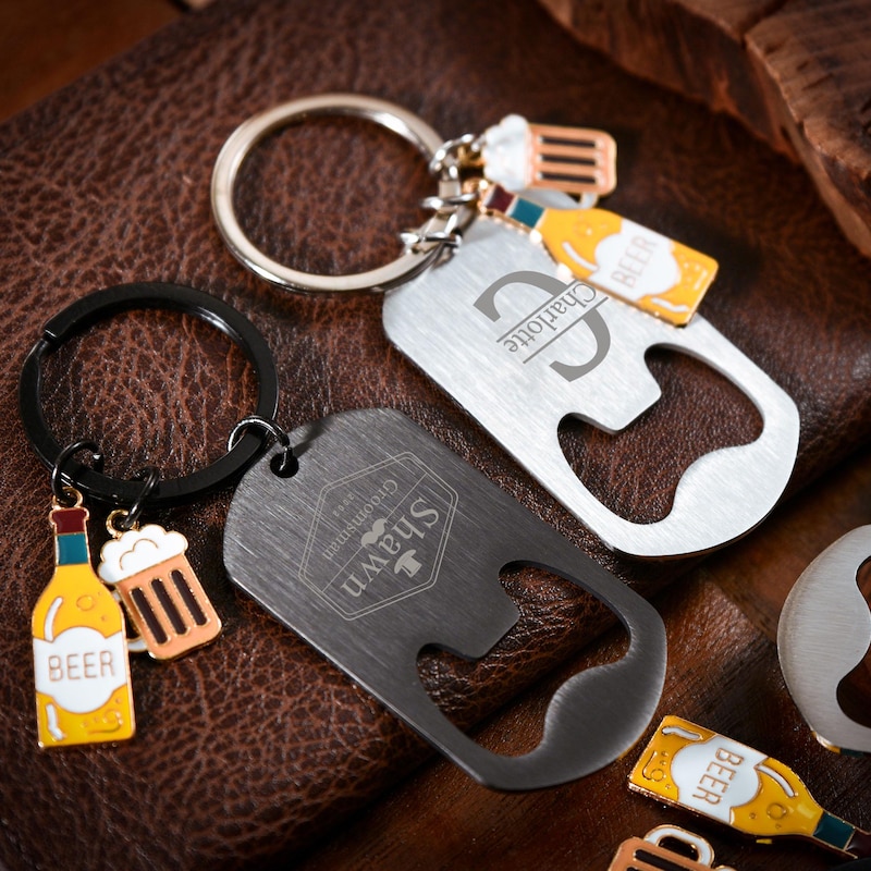 Beer Keychain - Etsy