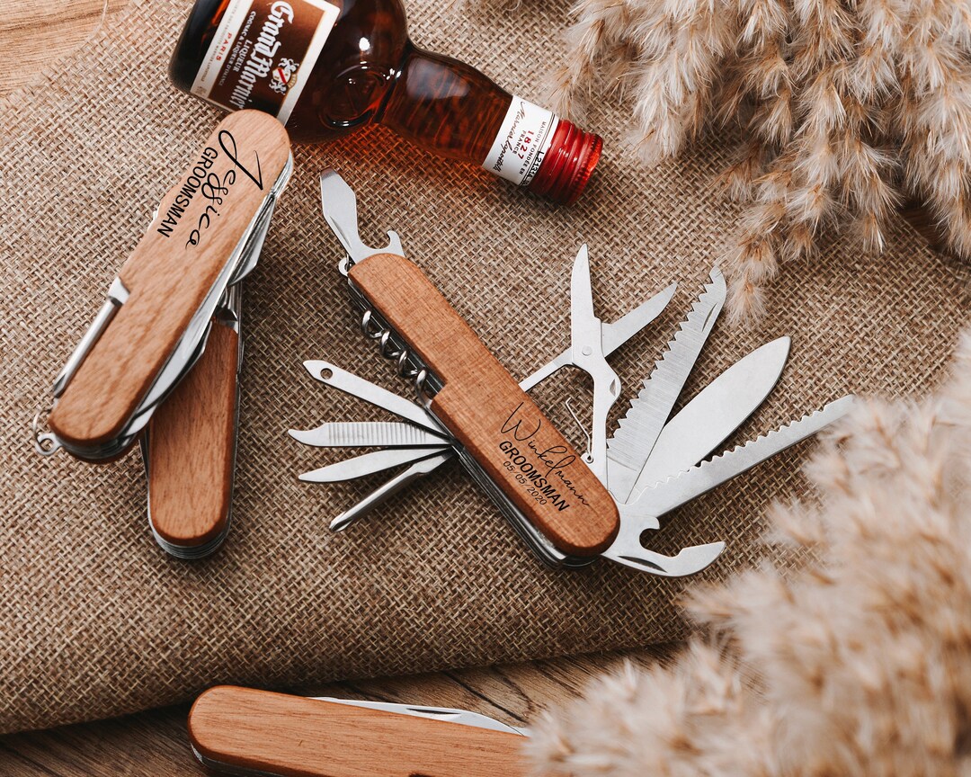 Personalized Multi tool Knife, Best Man Gifts, Swiss Military Knives ...