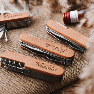 Personalized Multifunctional Tool Knife Groomsman Gift, Personalized ...