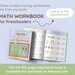 Preschool Number Worksheets, Number Tracing 1-10, Pre-k Math Workbook ...
