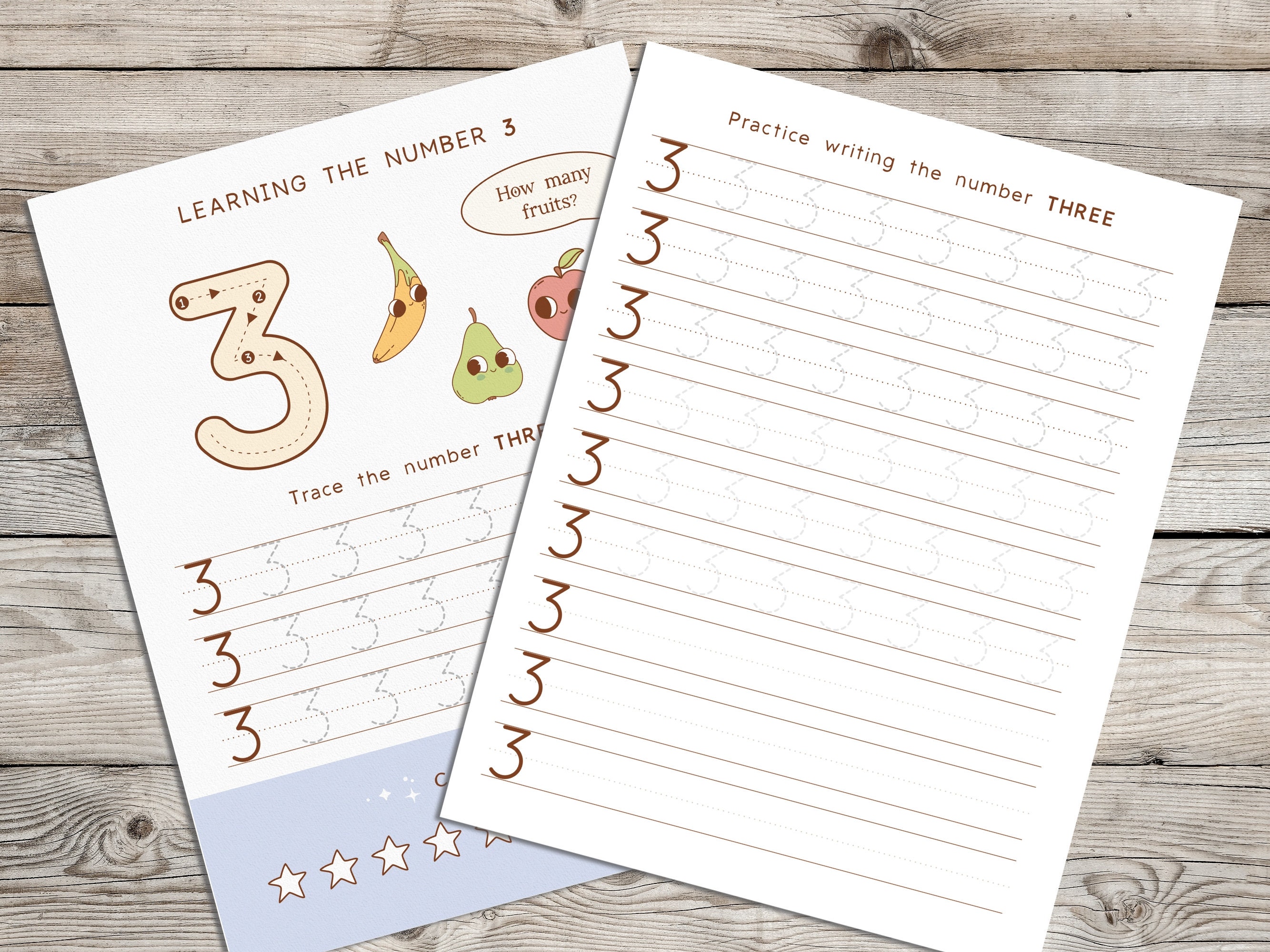 Preschool Number Worksheets, Number Tracing 1-10, Pre-k Math Workbook ...