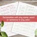 Custom Name Tracing Worksheet, Personalized Handwriting Practice Sheets ...