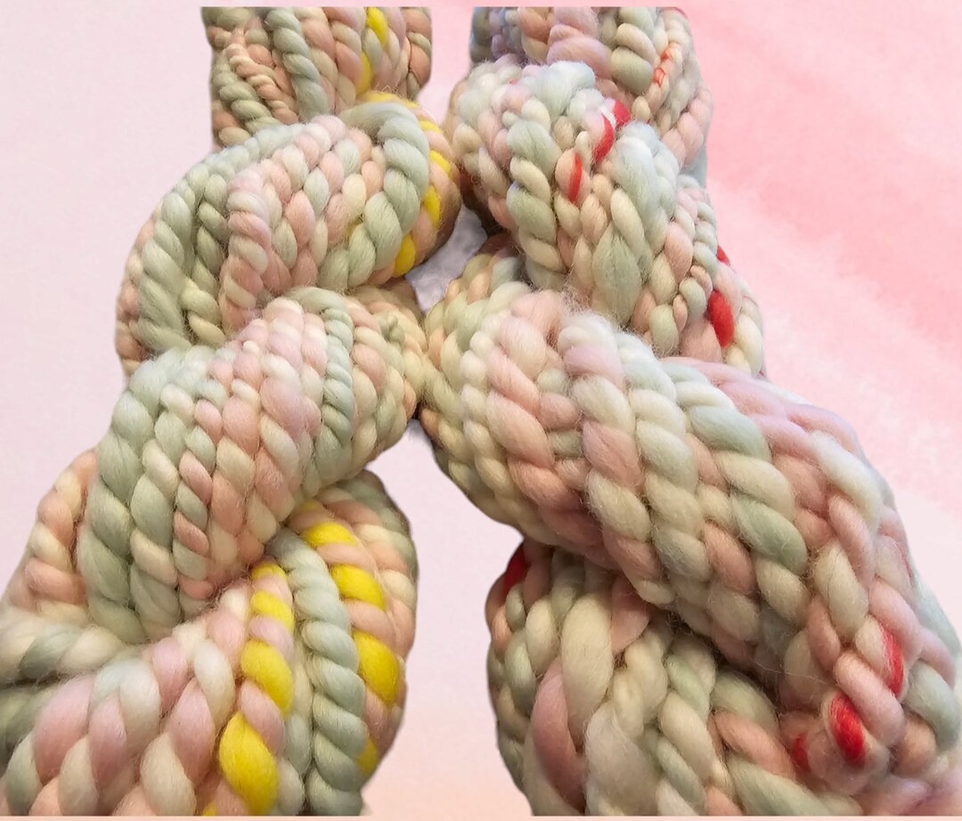 100% Merino. Super Chunky Hand Spun Yarn - Etsy