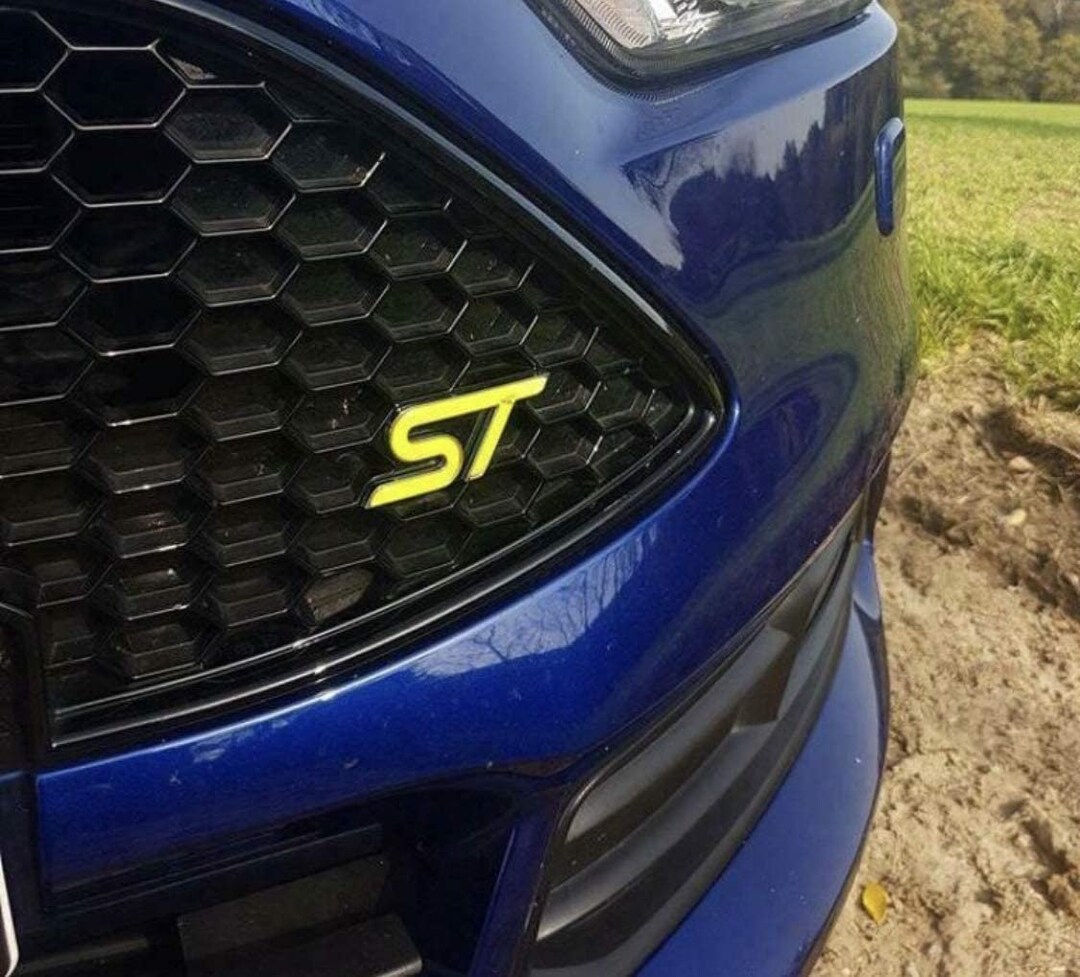 Focus ST MK3 Gel Emblems Inlay Front Rear Free Choice of Color - Etsy ...