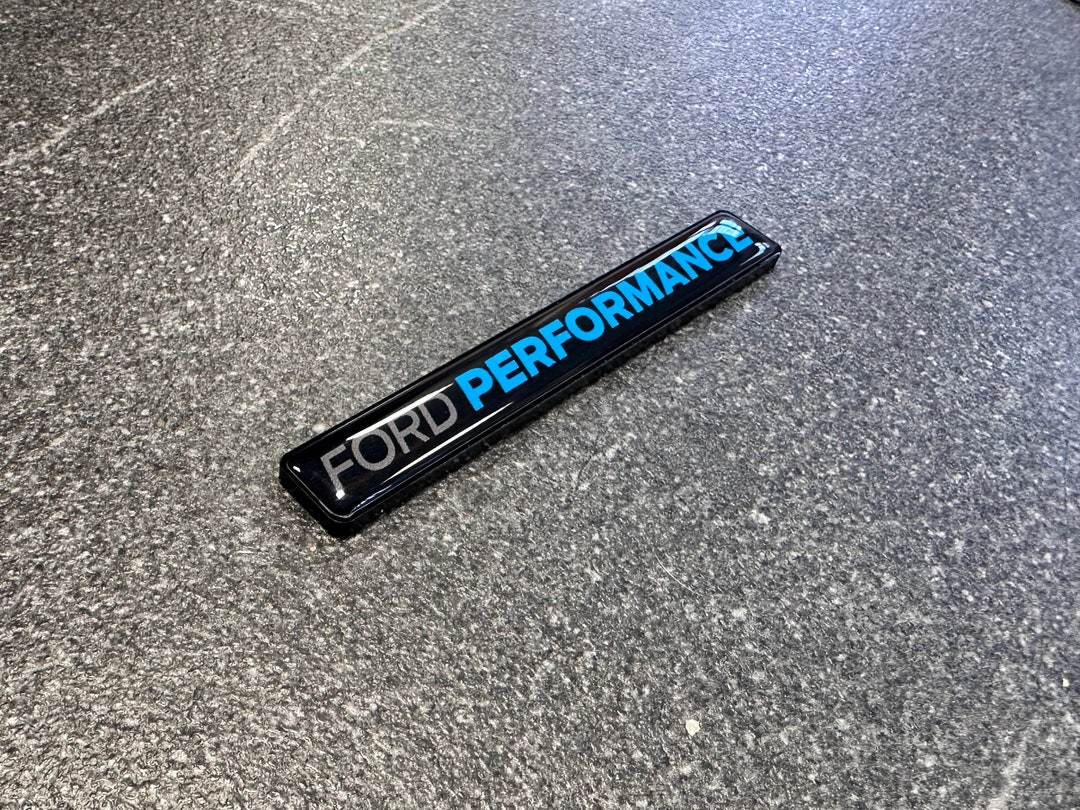 Ford Performance 3D Emblems Including Black Holder - Etsy